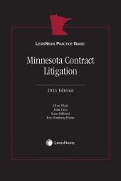 LexisNexis Practice Guide: Minnesota Contract Litigation: Allen Blair ...