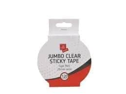 The Box Post Jumbo Clear Sticky Tape Heavy Duty, Multipurpose Sticky ...