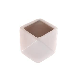 Hexagon Shape White Ceramic Pot for succulants, Tables, Office Tables ...