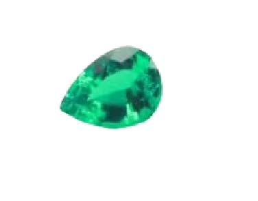DeepMines A1 Precious Pear Cut Colombian Emerald Stone Original IGL L ...