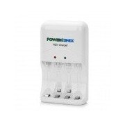 PowerGenix 4 x AA / 2 x AAA NiZn Batteries Quick Charger - White (AC ...