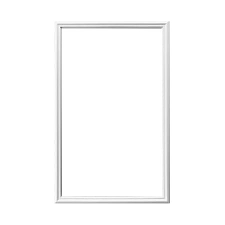 White Universal Entry Door Replacement Frame Kit-Glass NOT Included (1 ...