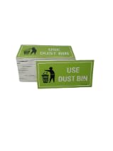 Visionary Signs Use Dustbin Signs Board For Hospitals Malls Restaurants ...