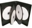 50 x Black 6 Way DVD Cases : Amazon.ca: Office Products