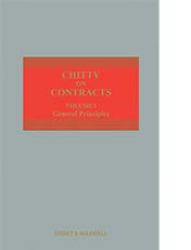 Chitty on Contracts. 33rd Edition, Volume 1 & 2nd Supplement ...