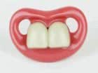 Amazon.com : NEW FUNNY DUMMY NOVELTY BABY DUMMIES - Two Front Teeth ...
