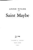 Saint Maybe - Book Club Edition: Anne Tyler: Amazon.com: Books