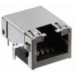 RJE7118814B1, Conn Modular Jack F 8 POS 2,04 mm Solder RA Thru-Hole 12 ...