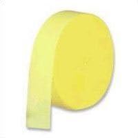 Amazon.com: Festive Crepe Streamer Yellow - 500' : Toys & Games