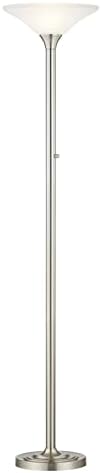 Amazon.com: Artiva USA LED804268SN Luciano LED Torchiere Floor lamp Touch Dimmer, 72", Satin ...