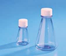 Tarson - Sterile Erlenmeyer Cell Culture Flask flat base, PETG with ...