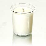 Amazon.com: Pack of 5, 1.75" x 2" Soy Votive Inserts Candles Unscented ...