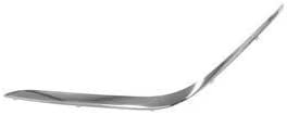 Amazon.com: Genuine BMW Impact Strip Cover (Chrome) 51118125437 ...