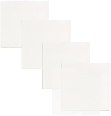 Amazon.com : MIDELONG 200 Sheets Transparent Sticky Notes Large, 4 x 4 ...