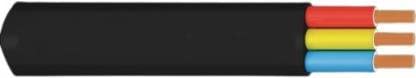 HAVELLS Flat submersible cable 1100 volts 1.5x3c 25 miter for submersible pump Copper Standard ...