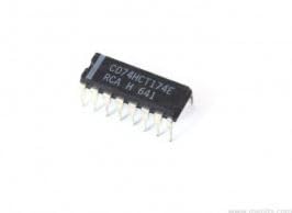 74HCT174 High Speed CMOS Logic Hex D Type Flip-Flop IC (Pack of 3) - 74 ...