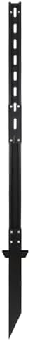 Amazon.com: 6FT Powder Coated Sign Post – Heavy Duty Outdoor Metal Pole ...