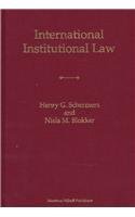 Amazon.com: International Institutional Law - Unity within diversity ...