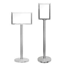 Buy Stainless Steel A3 Display Standee Online at Low Prices in India ...