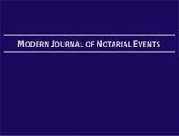 Modern Journal of Notarial Events by Notary Rotary (2003-12-29): Notary ...