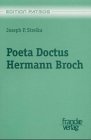 Amazon.com: Poeta Doctus Hermann Broch: 9783772028854: Strelka, Joseph ...