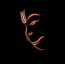 CREATIVES World 15x15 cm Redium Sticker for Bike,Car Decor (Hanuman JI ...