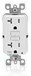 Leviton GFWT2-I 20A WR/TR SLIM GCFI (Paquete de 10) : Amazon.com.mx ...