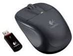 Logitech V220 Cordless Optical Mouse for Notebooks - Red (vf) : Amazon ...