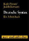 Deutsche Syntax. Ein Arbeitsbuch : Amazon.de: Bücher