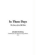 Amazon | In Those Days | Steinberg, Judah | Literary