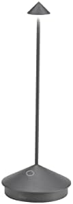 Zafferano Pina Pro LED Table Lamp (Color: White) in Aluminum, Indoor ...