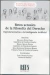 Retos actuales de la Filosofía del Derecho. Especial atención a la ...