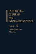 Amazon.com: Encyclopedia of Library and Information Science: Volume 41 ...