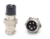 5PIN Male & Female Mini Round Shell Connector (1) : Amazon.in: Electronics
