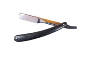 Amazon.com: Nishman Easy Use Straight Razor Black 1044 : Beauty ...