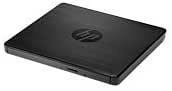 HP External Portable Slim Design CD/DVD RW Write/Read Drive, USB, Black ...