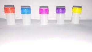 Shree Mahalaxmi Half Dram Plastic Bottles for Homeopathic Medicines ...