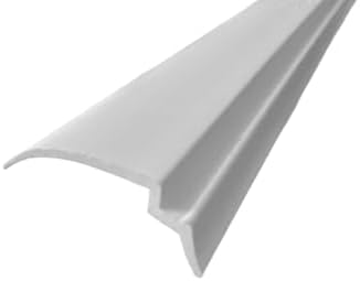 KC Hardware White 72" Long Snap in Vinyl Glazing Bead - 2-Pack ...