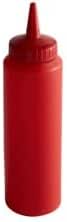 Amazon.com: 8 oz. Red Single Tip Standard Squeeze Bottle : Home & Kitchen