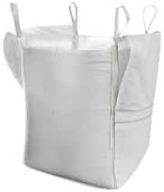 FIBC Bulk Builders Bag 75x85x95cm - Tunnel Loop - 1 Tonne Garden Waste ...