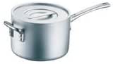 Amazon.com: Ikeda Eletech AKT01024 Single Handle Pot, 9.4 inches (24 cm), Aluminum, Stainless ...