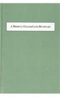 Buy A Medieval English-Latin Dictionary: Based on a Set of Unpublished ...