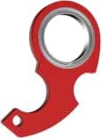 Amazon.com: Red Spinning Keychain Fidget,Keychain Spinner Finger ...