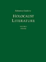 Amazon.com: Reference Guide to Holocaust Literature: 9781558624672 ...
