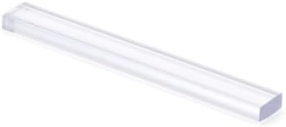 CRL Clear 1/8" x 1/4" x 2" Plastic Setting Blocks - PSB125 - 100 Pieces ...