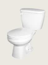 GERBER Elongated Two Piece Toilet W/ 14" rough-In MAXWELL 002141425 ...