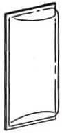 Larsen's Clear Bubble Cover for Fire Extinguisher Cabinet, 12 x 28 x 3 ...