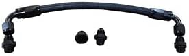 Amazon.com: Aluminum -6AN -6 ORB Fuel Rail Manifold Crossover Kit For ...