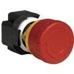 IDEC XA1E-BV302-R PUSHBUTTON SWITCH, 16 MM, FRONT, PANEL Mount, DPST-NC ...