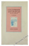 COLOPHON. Catalogo di libri esauriti e rari cartoline riviste stampe ...